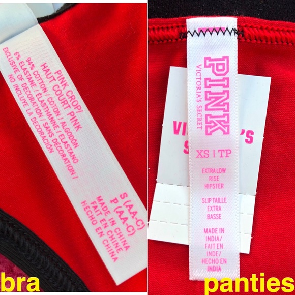 PINK Victoria's Secret | Intimates & Sleepwear | Bnwt Vs Pink Happy ...